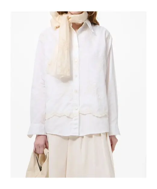 Our Legacy Oversized Flower-motif Shirt