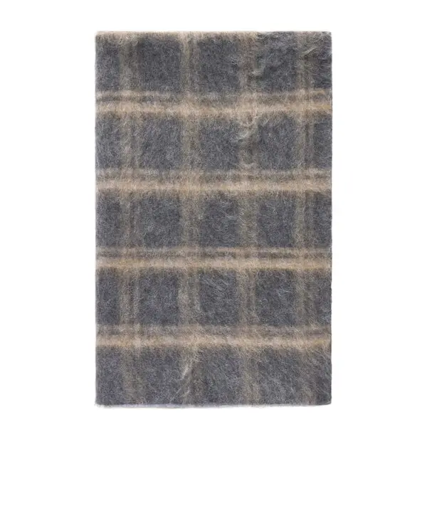 Brunello Cucinelli Brushedknit Scarf - Gray