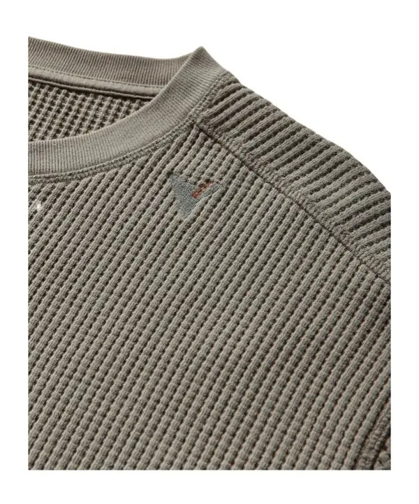 ROA Waffle Henley Long Sleeve T-shirt