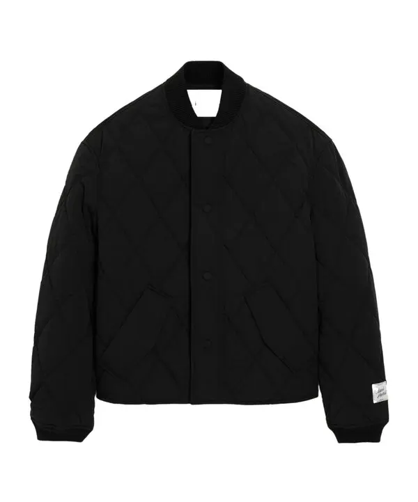 Ami Quilted Bomber Jacket