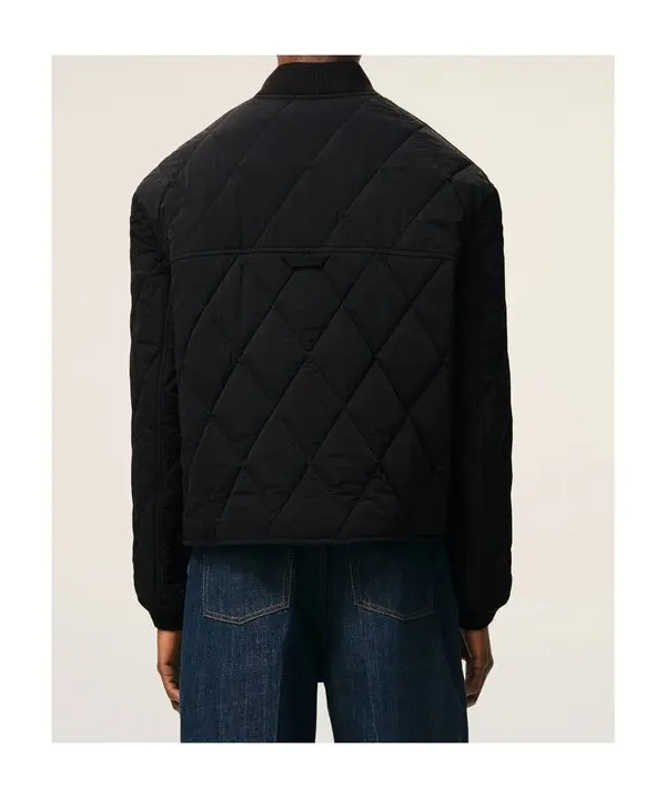 Ami Quilted Bomber Jacket