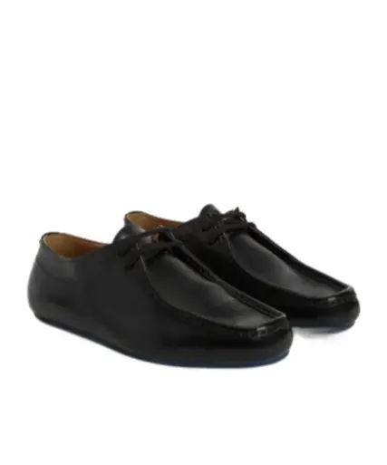JIL SANDER Lace-up Round Toe Shoes - Black