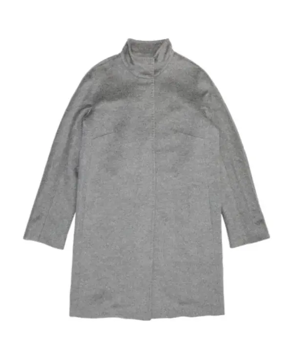 Max Mara Long-sleeved Stand Collar Coat