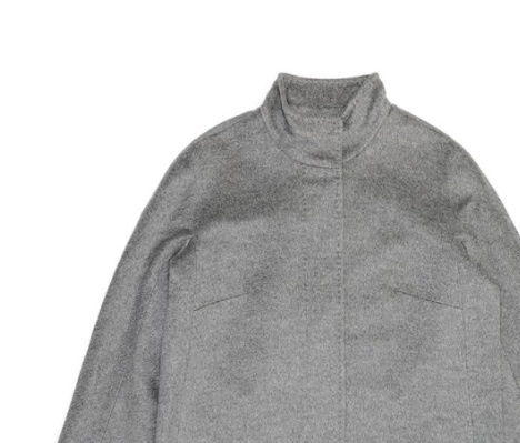 Max Mara Long-sleeved Stand Collar Coat