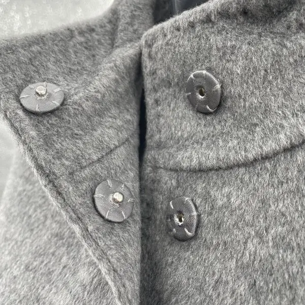 Max Mara Long-sleeved Stand Collar Coat
