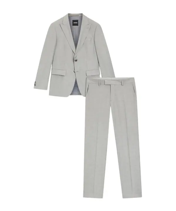 Hugo Boss Huge Single-breasted Suit - Gray