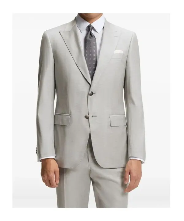 Hugo Boss Huge Single-breasted Suit - Gray
