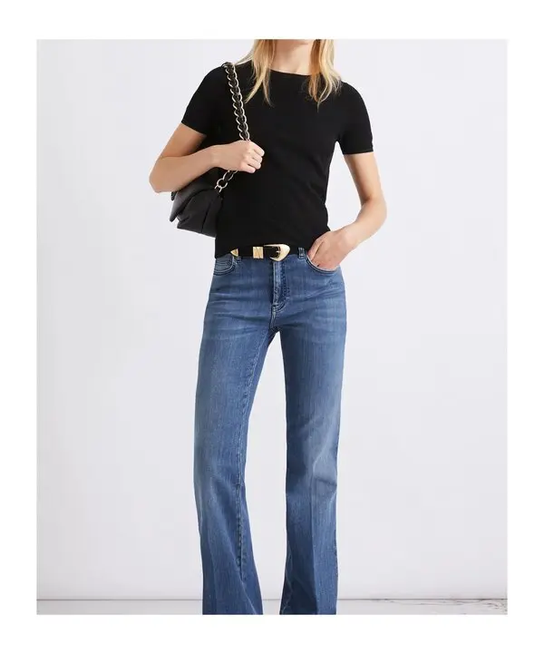 Marella Ultra-light Lace Knit T-shirt
