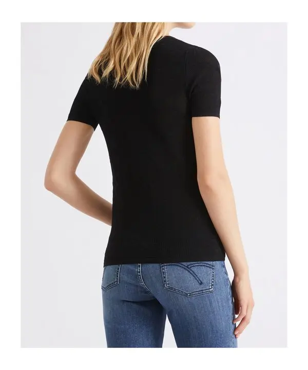 Marella Ultra-light Lace Knit T-shirt