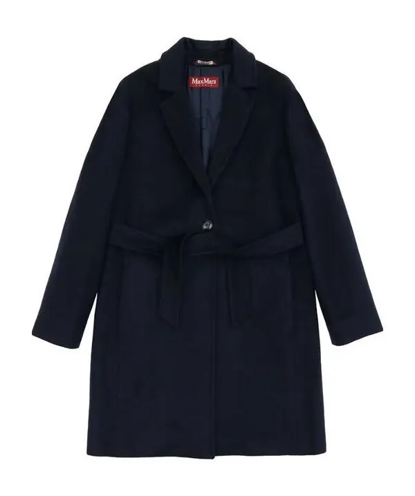 Max Mara Belted Lapel Coat