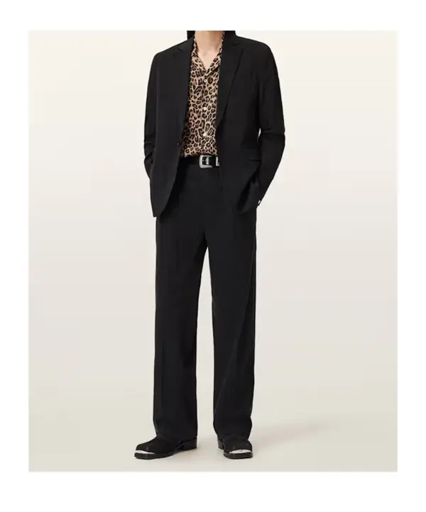 ALLSAINTS Rebel Loose Fit Pleated Trousers