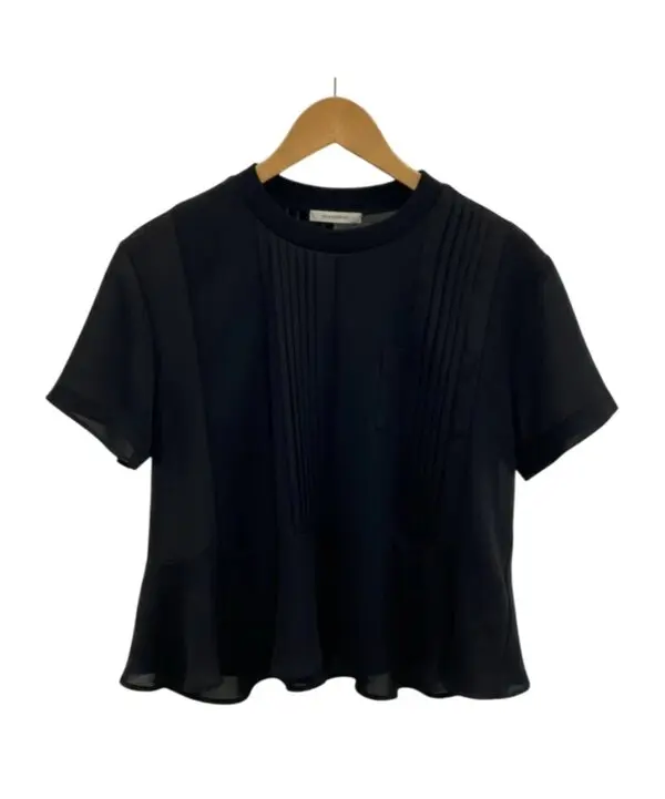 Sacai Pleated Panel Peplum Top