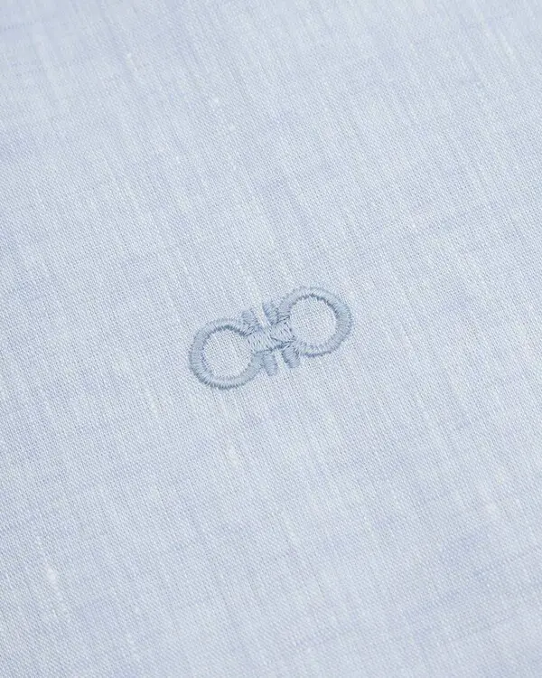 FERRAGAMO Embroidered Shirt With Logo