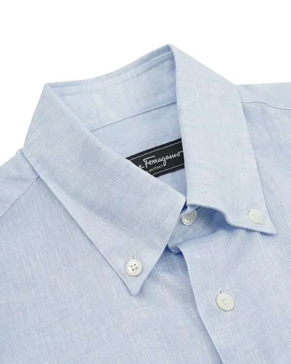 FERRAGAMO Embroidered Shirt With Logo
