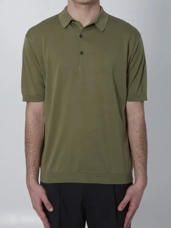 John Smedley Adrian Spread-collar Polo Shirt - No