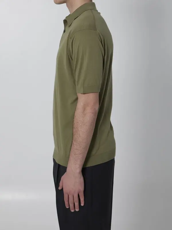John Smedley Adrian Spread-collar Polo Shirt - No