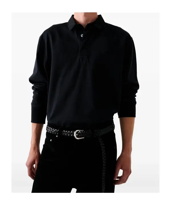 Studio Nicholson Long-sleeve Polo Shirt