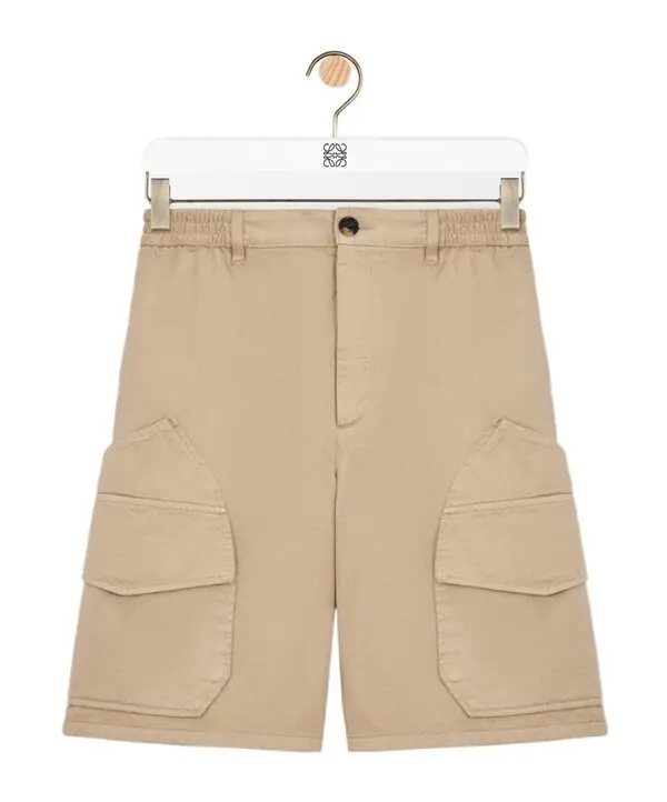 Loewe Cargo Shorts - Sand-colored