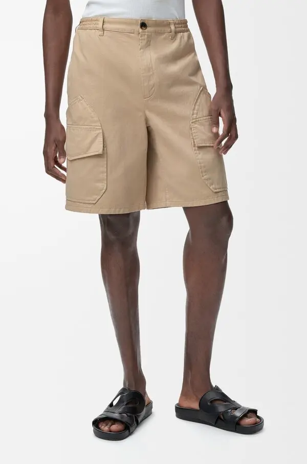 Loewe Cargo Shorts - Sand-colored