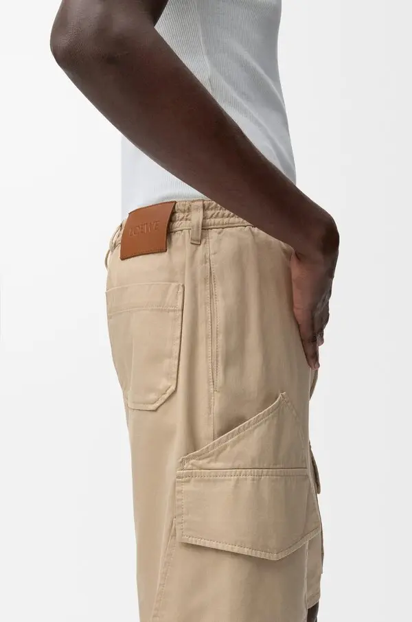 Loewe Cargo Shorts - Sand-colored