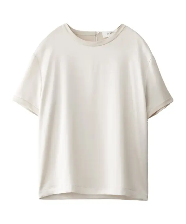 LISA YANG The Round Neck T-shirt - Offwhite