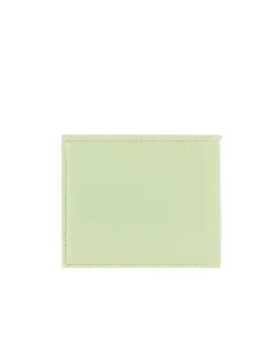 Givenchy Antigona Stamped Bicolor Wallet In Leather - Light Green