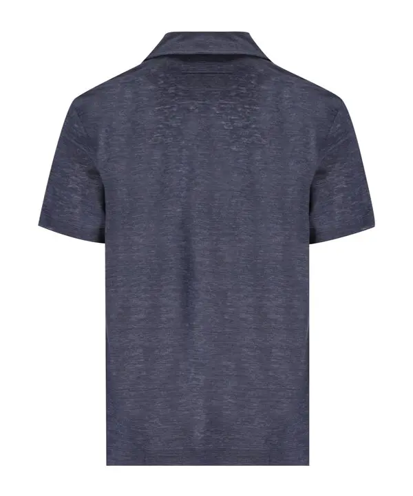 Zegna Short-sleeved Polo Shirt - Black