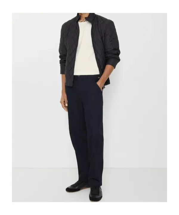 Burberry Twill Chino Pants - Navy