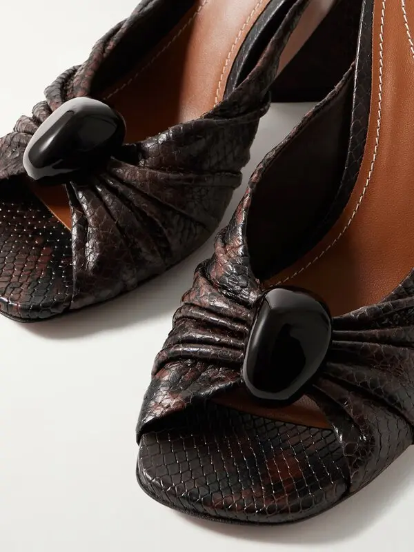 Zimmermann Gleam High-heeled Sandals