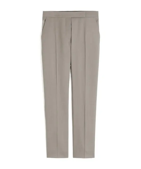 Max Mara Mela Tailored Trousers - Gray