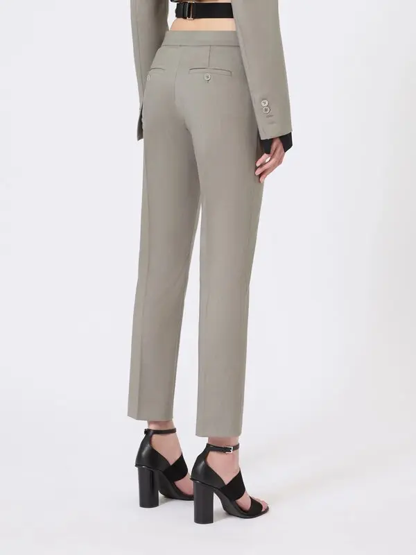 Max Mara Mela Tailored Trousers - Gray