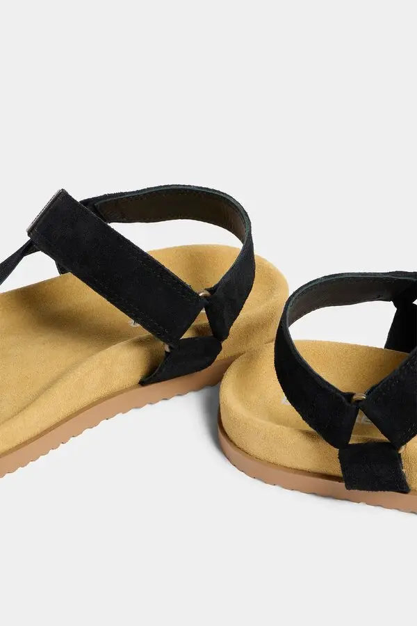 Dsquared2 Logo Detail Flat Cargo Sandals