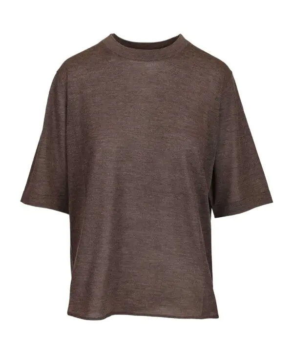 Loulou De Saison Nala 01 Oversized Tops - Brown