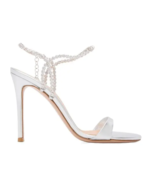 GIANVITO ROSSI Eternity Embellished Stiletto Sandals
