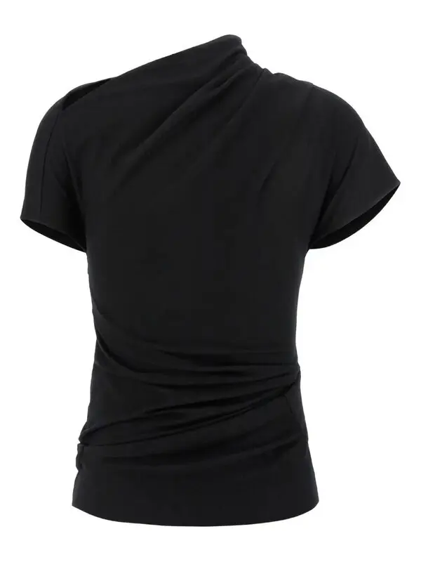 ENTIRE STUDIOS Asymmetrical Draped Top