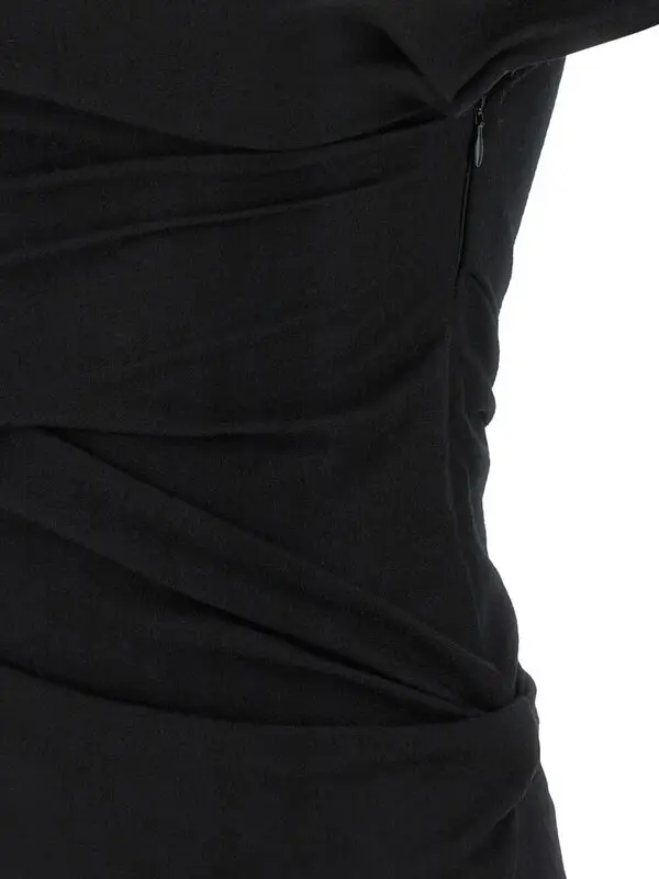 ENTIRE STUDIOS Asymmetrical Draped Top