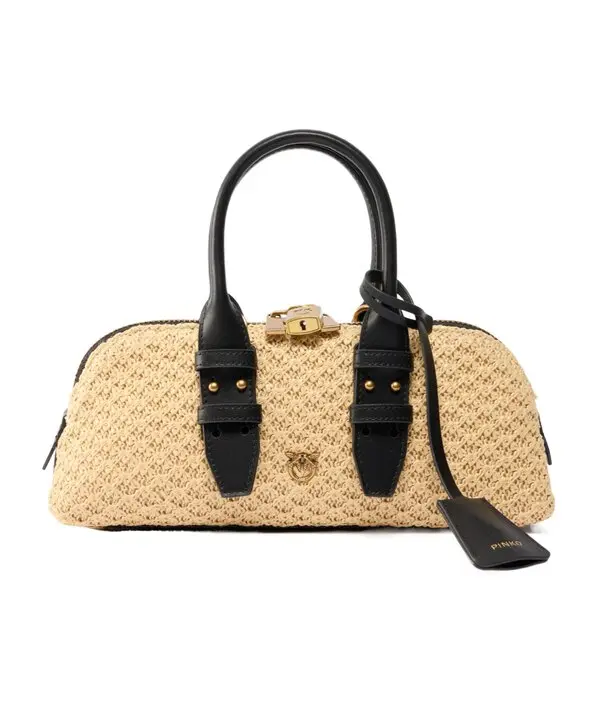 Pinko Escape Horizontal Small Handbag - Light Brown