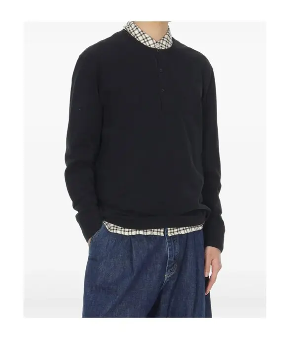 Studio Nicholson Long-sleeve T-shirt - Black