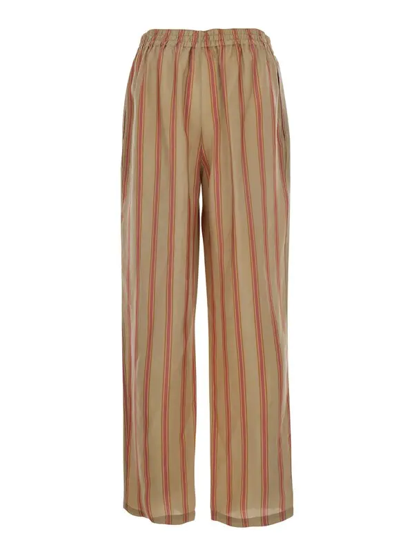 Saint Laurent Striped Casual Pants