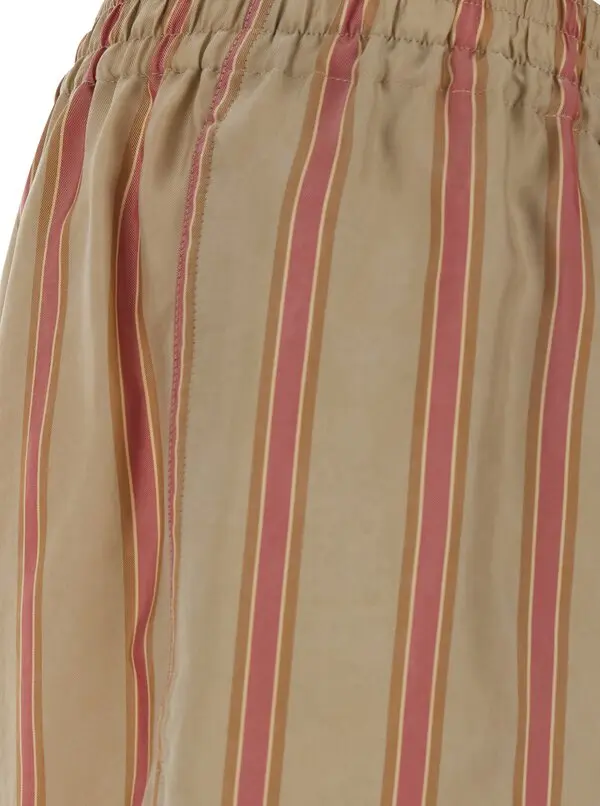 Saint Laurent Striped Casual Pants