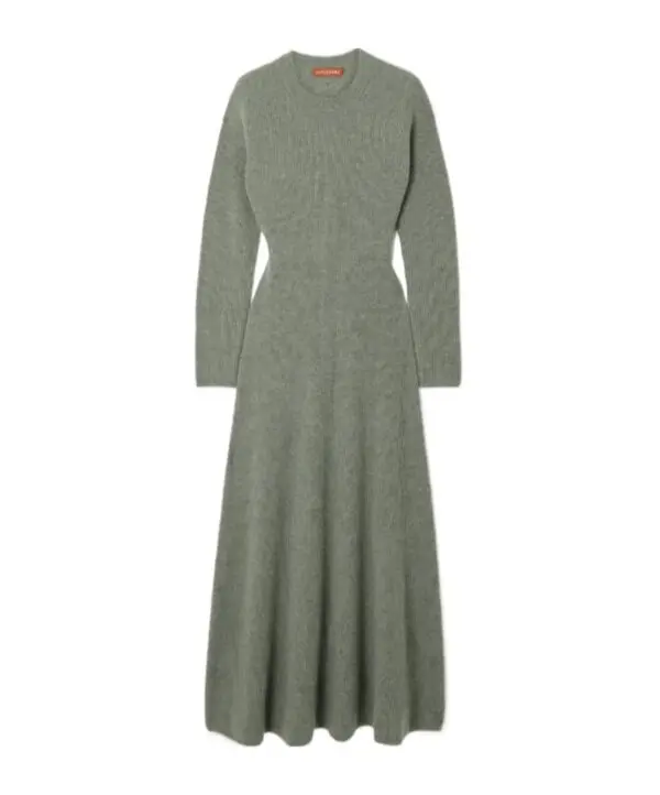 Altuzarra Ribbed Cashmere Maxi Dress