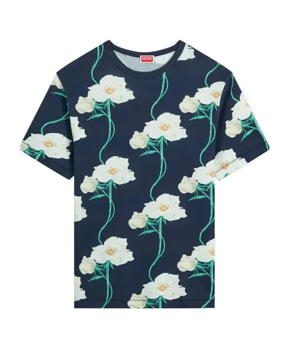 Kenzo Archive Rose Crewneck T-shirt