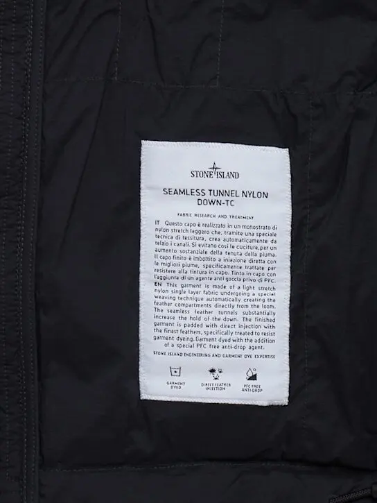Stone Island Nylon Hooded Down Jacket