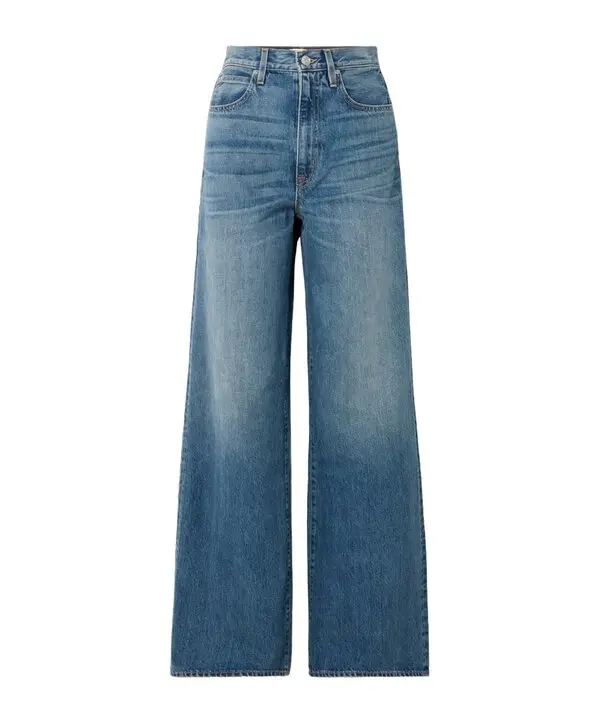 SLVRLAKE Eva High-rise Wide-leg Jeans