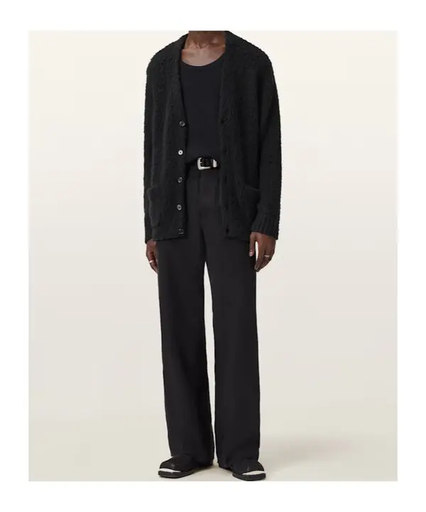 ALLSAINTS Tobie Merino Cardigan - Black