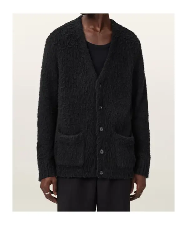 ALLSAINTS Tobie Merino Cardigan - Black