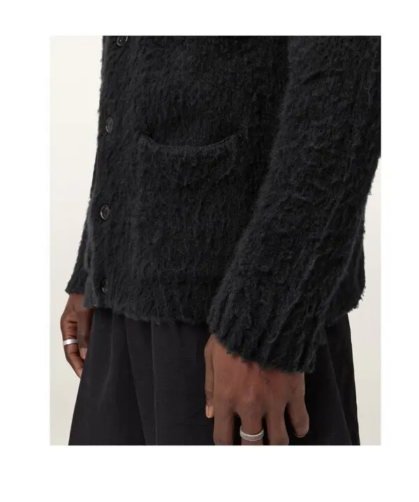 ALLSAINTS Tobie Merino Cardigan - Black