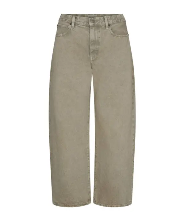 FRAME Wide Leg Jeans - Nude