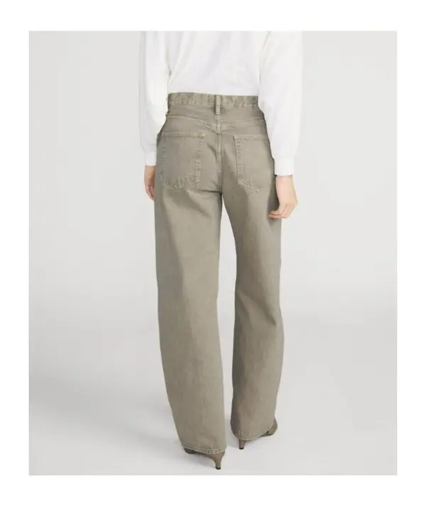 FRAME Wide Leg Jeans - Nude