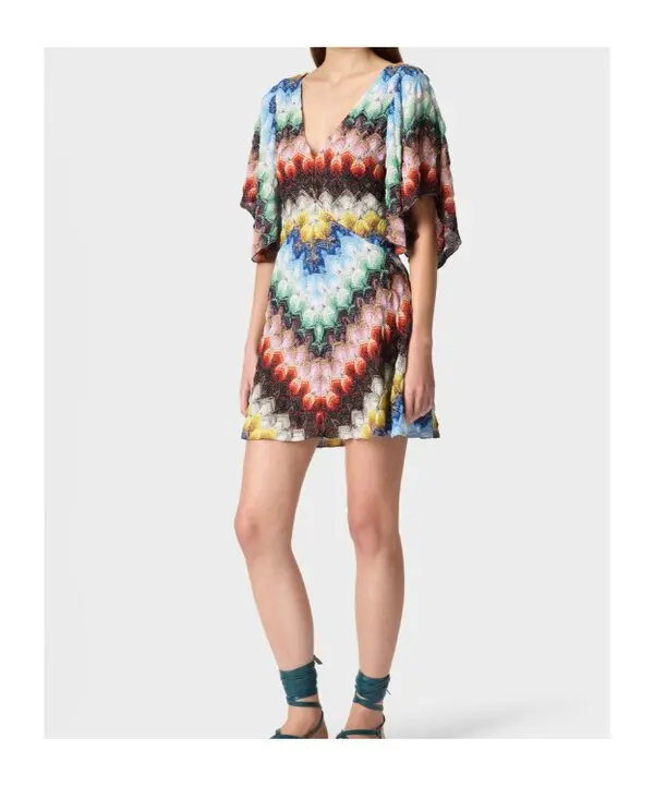 Missoni Raschel Mini Knitted Dress